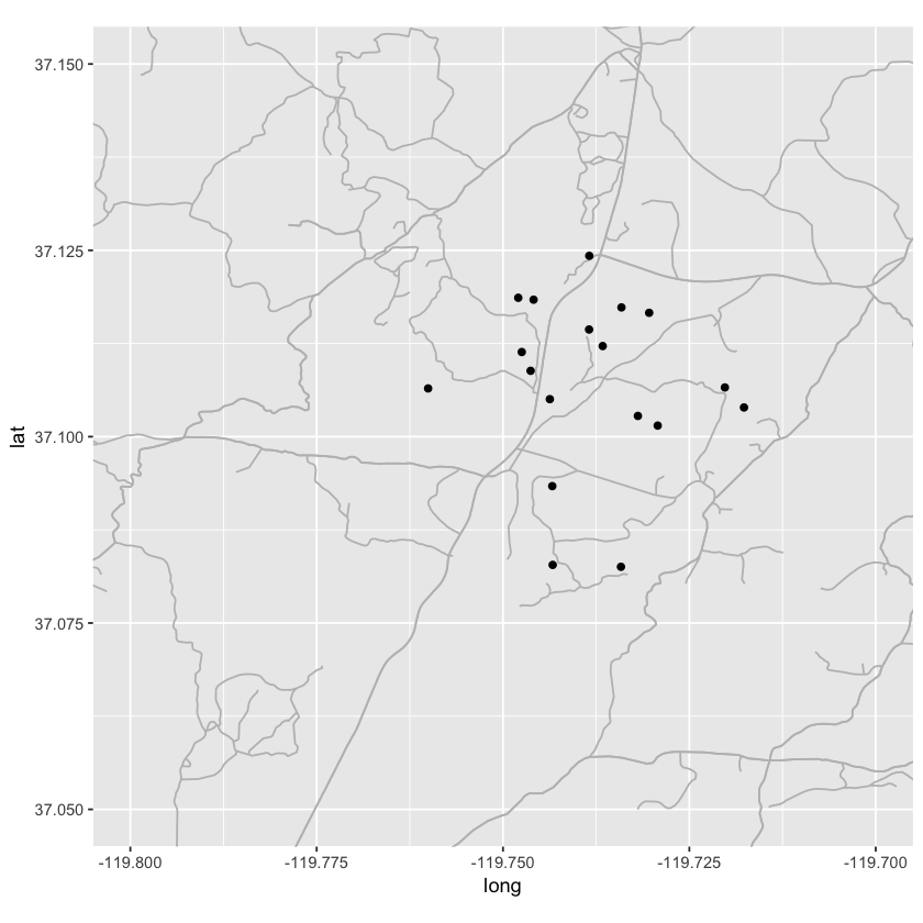 Maps In R R Maps Tutorial Using Ggplot Earth Data Science Earth Lab